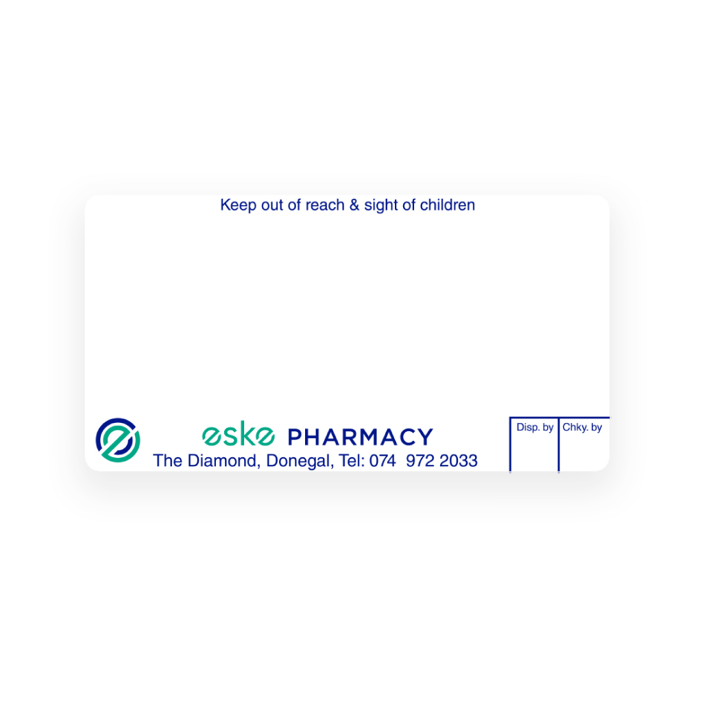 Eske Pharmacy - Liam Skelly Labels | EMT Healthcare